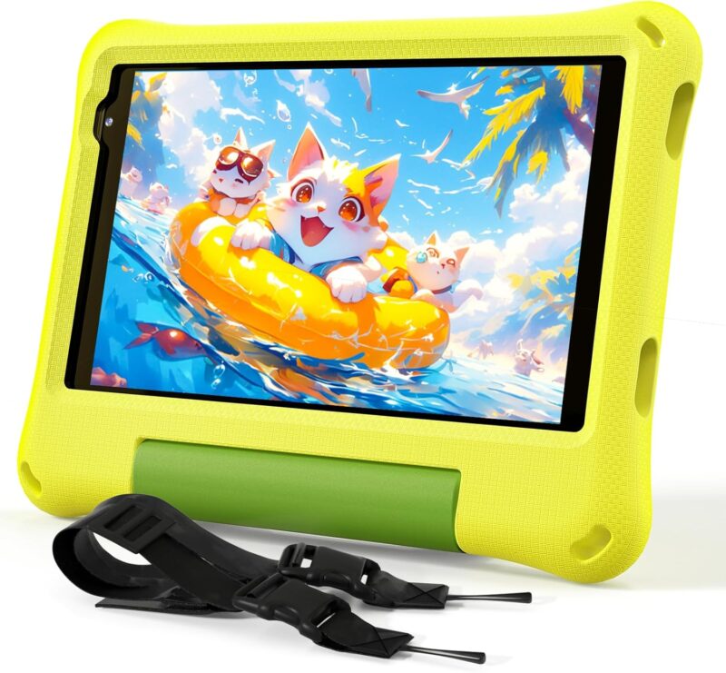 Callsky Kids Tablet 8 Inch - Cpad 8 Yellow - Callsky